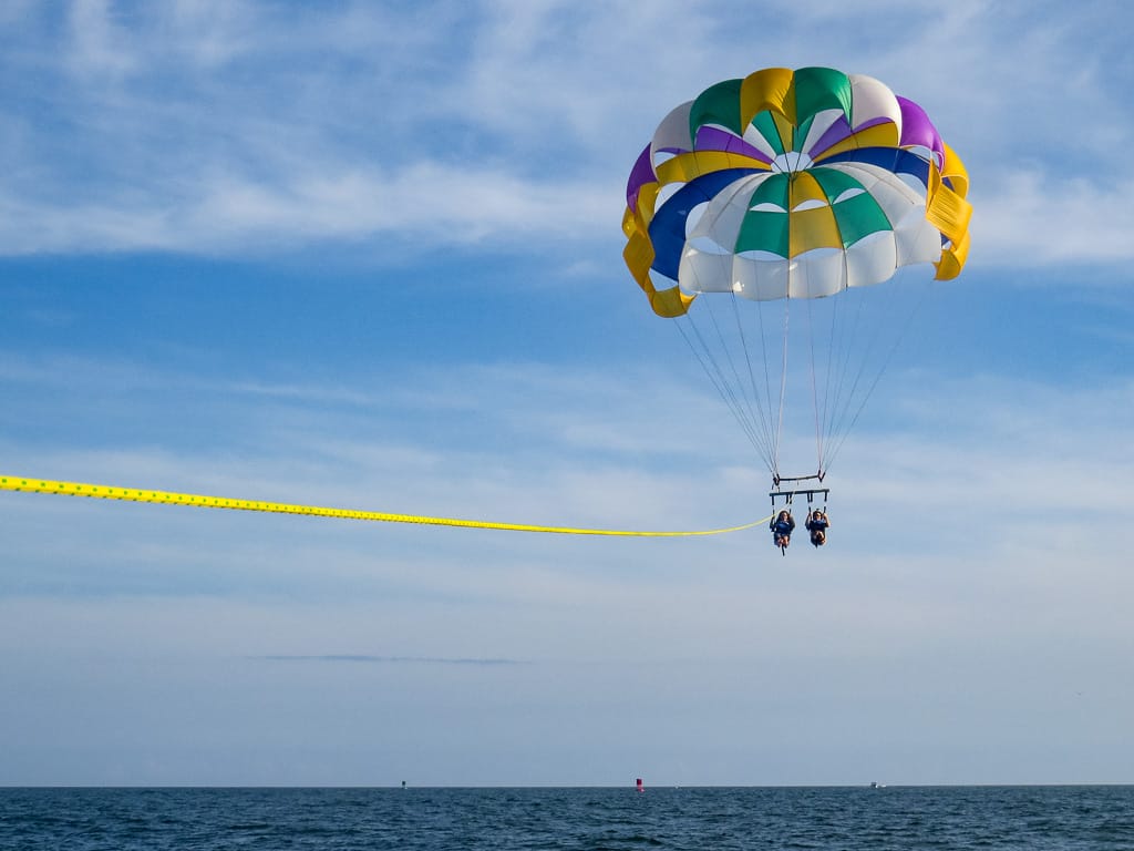 Being air-dropped into an analysis